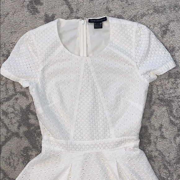French Connection | Dresses | White French Connection Eyelet Dress ...